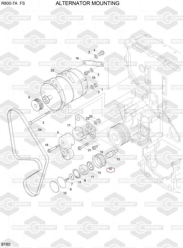 РОЛИК 3680195 от HYUNDAI — купить с доставкой по России