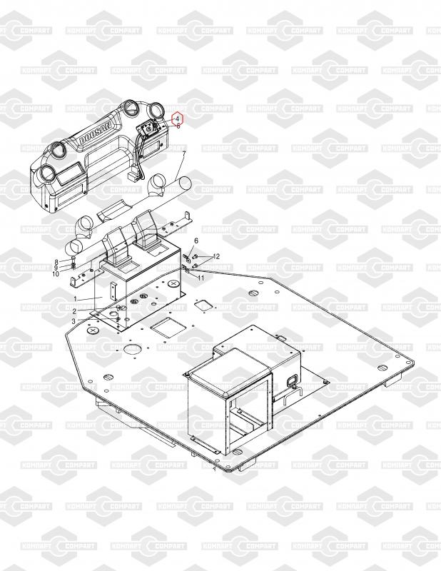 БЛОК УПРАВЛЕНИЯ КОНДИЦИОНЕРОМ 300427-00457 ОТ — КУПИТЬ С ДОСТАВКОЙ ПО ...