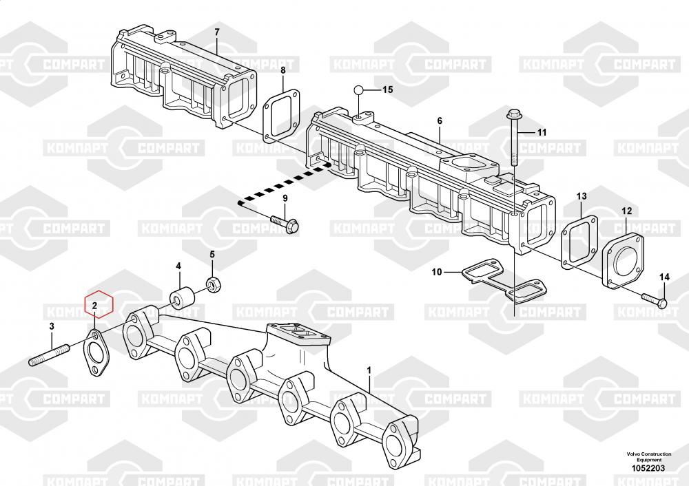 ПРОКЛАДКА 20933261 ОТ — КУПИТЬ С ДОСТАВКОЙ ПО РОССИИ