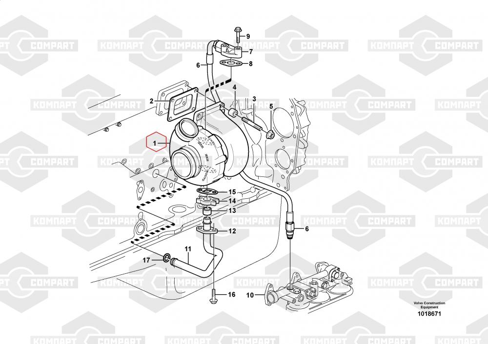Турбокомпрессоры VOLVO - купить запчасти по низким ценам с доставкой по ...