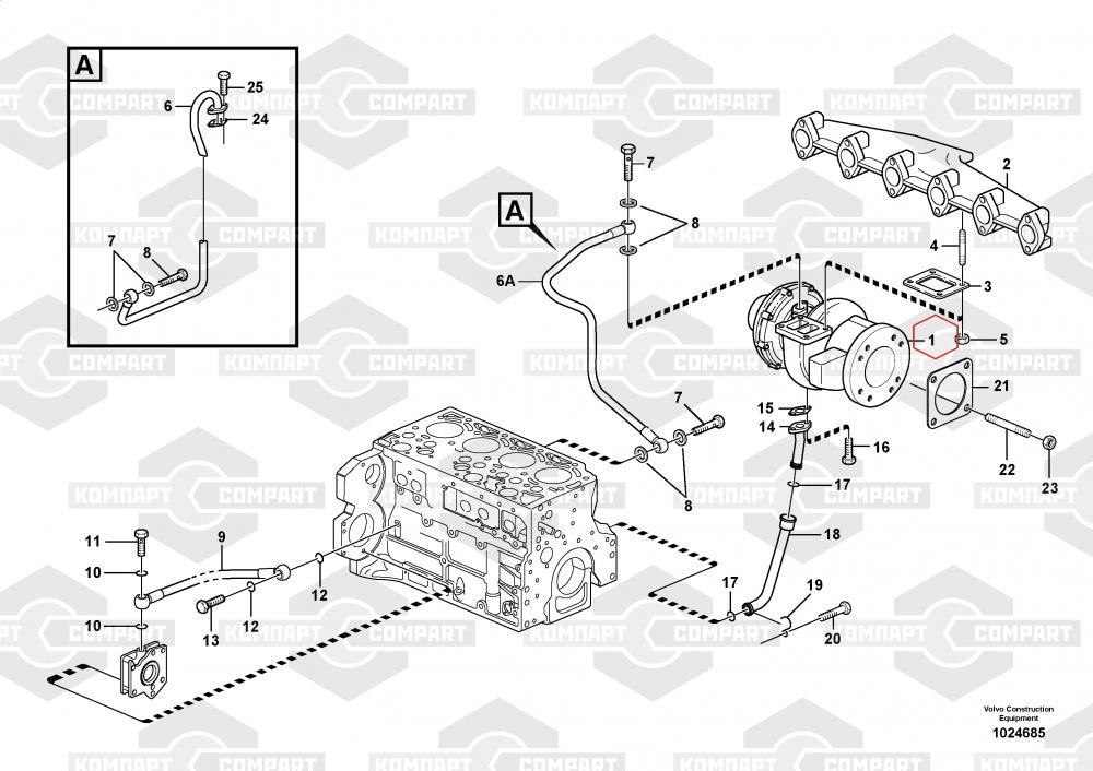 Турбокомпрессоры VOLVO - купить запчасти по низким ценам с доставкой по ...